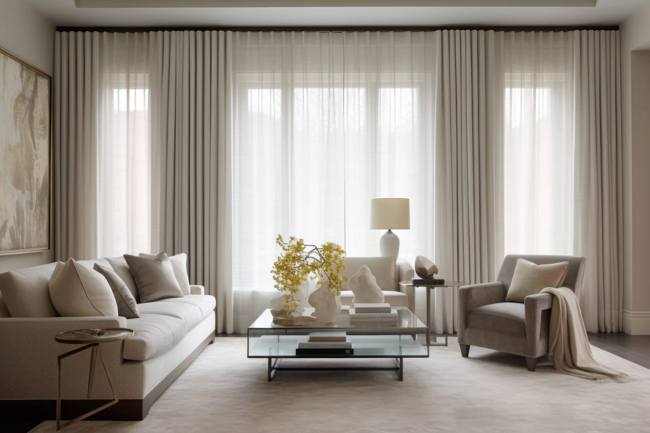 Carole Fabrics Motorized Drapes